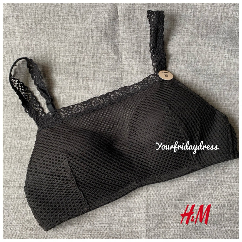 Jual Red Bralette by H*N*M bra BH pakaian dalam hnm merah kemben ...