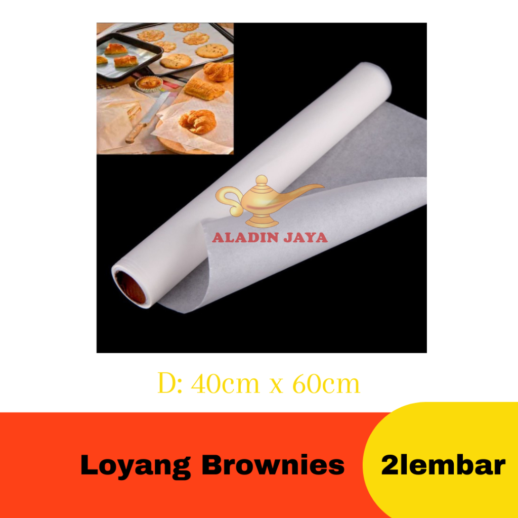 Parchment Paper kertas roti baking paper 40x60 isi 2