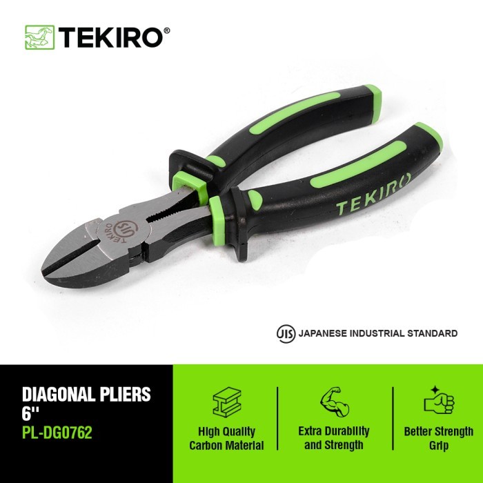 Jual Tang Potong DIAGONAL PLier TEKIRO 6" / 8" TEKIRO | Shopee Indonesia