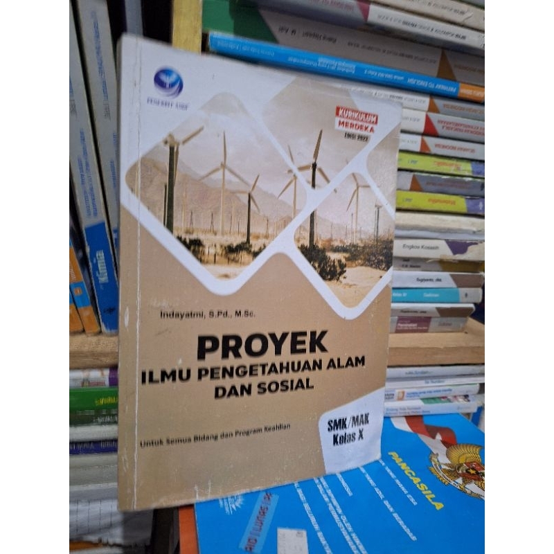 Jual buku proyek ilmu pengetahuan alam dan sosial kelas 10/X/1 smk/mak ...