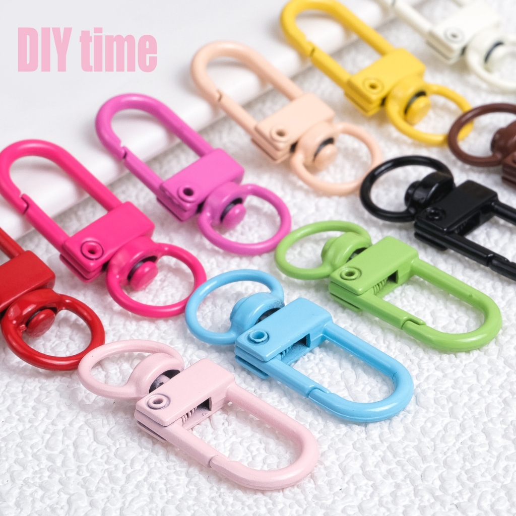 Jual [5 PCS] Kait Hook Gantungan Kunci Lobster Warna DIY | Shopee Indonesia