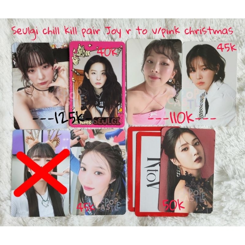 Jual [READY] Red Velvet Chill Kill tc trading card Birthday Season ...