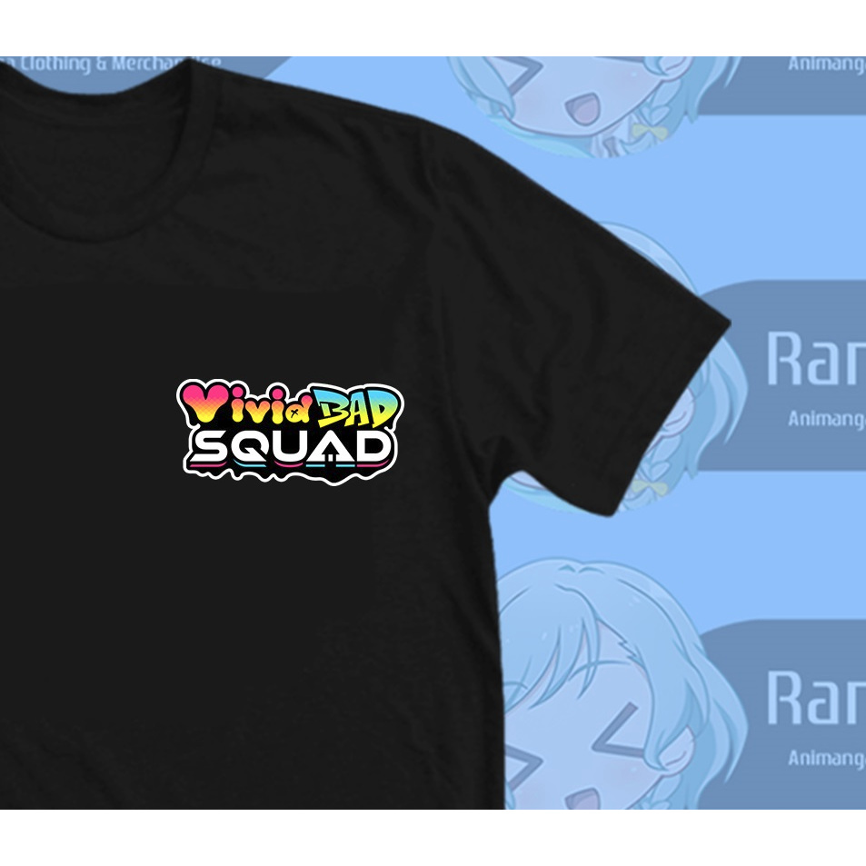 Jual Ranso Baju Project Sekai Logo Kecil Vivid Bad Squad T-Shirt ...