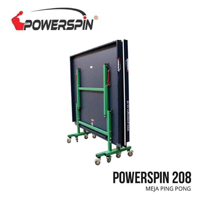 Jual meja pingpong fiber powerspin 208 set komplit | Shopee Indonesia