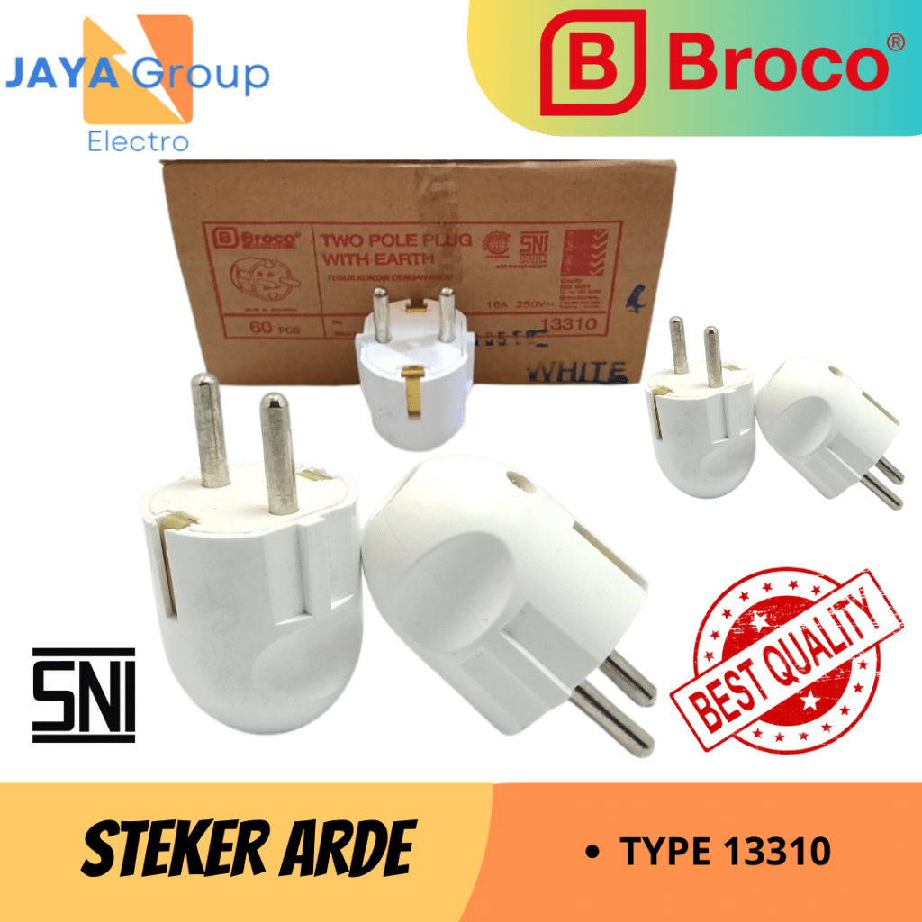 Jual BROCO STEKER ARDE COLOKAN LAMPU 13310 | Shopee Indonesia