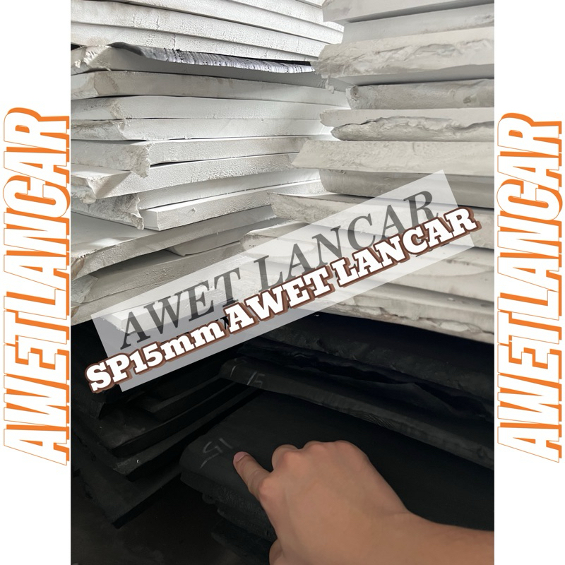 Jual spon ati / spon eva / spon busa hati (ukuran 15mm) 220cm x 120cm ...