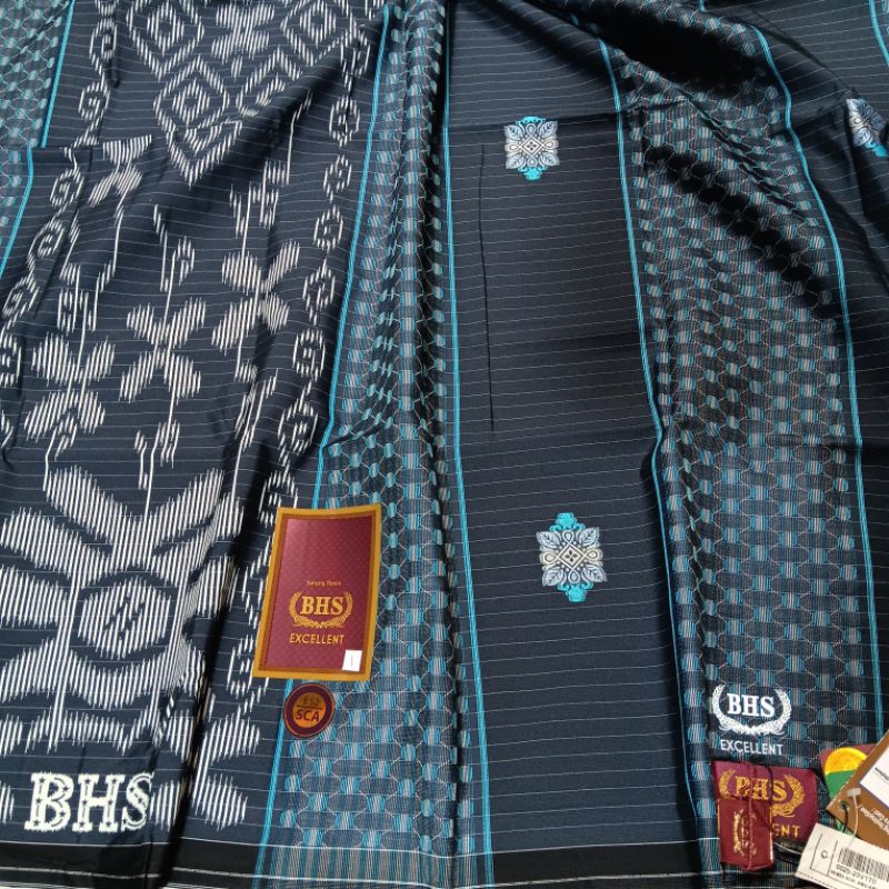 Jual SARUNG BHS EXCELLENT GOLD E52 SCA 1 ABU TUA SONGKET | Shopee Indonesia