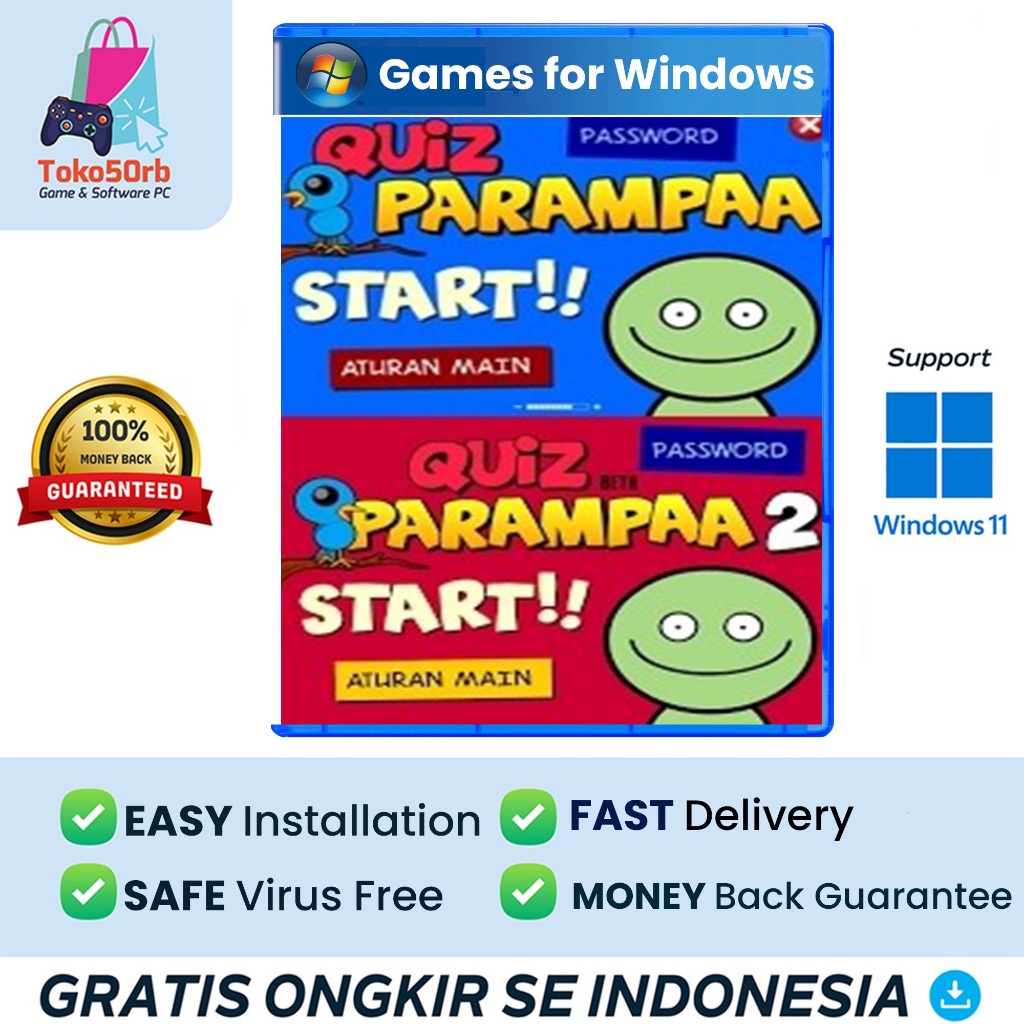 Jual Parampaa - Quiz Parampaa 1 dan 2 For PC Full Version | Shopee ...