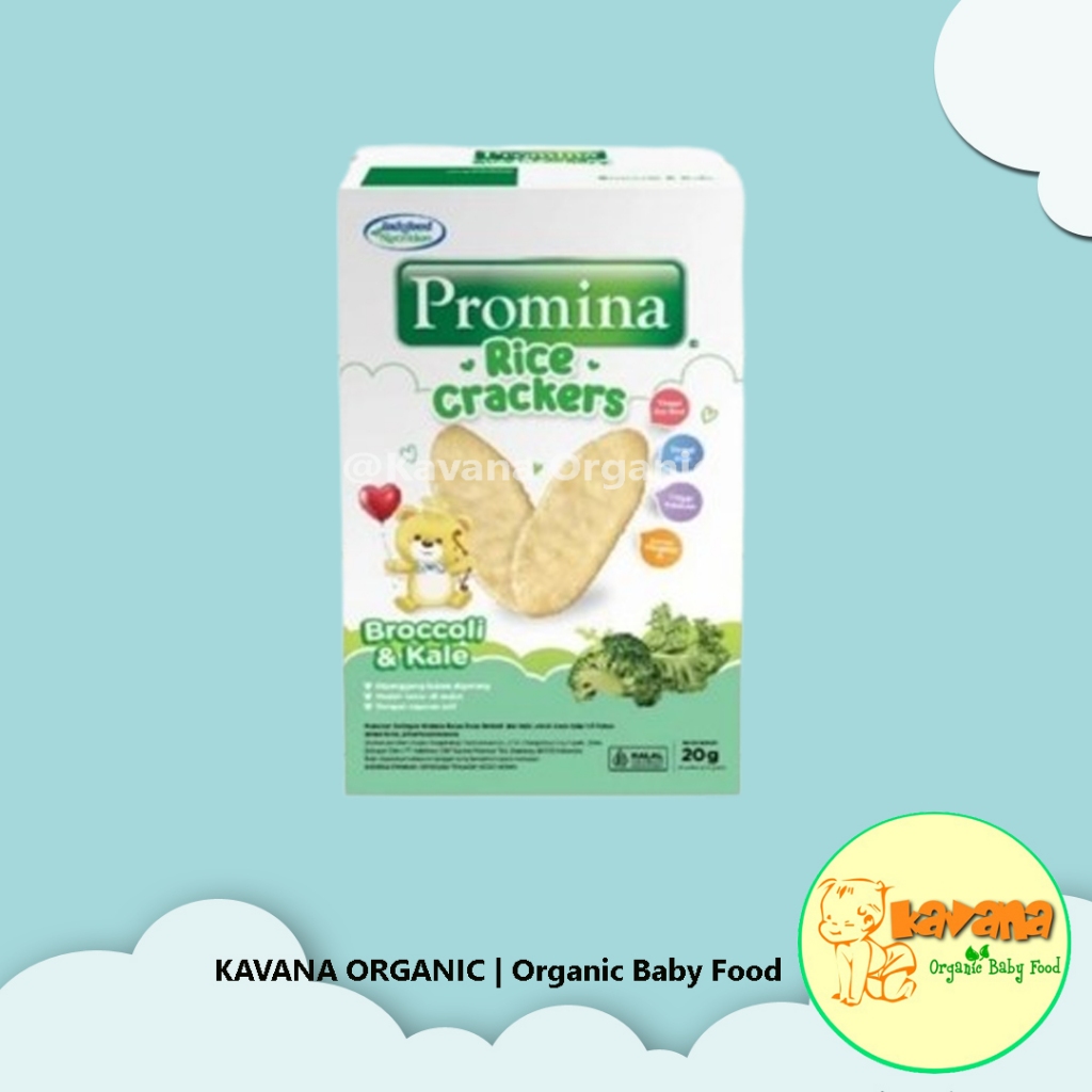 Jual Promina Rice Cracker Brocolli Kale | Shopee Indonesia