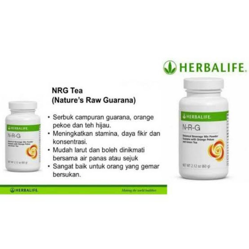Jual HERBALIFE NRG TEA ASLI PENAMBAH STAMINA SAAT DIET ASLI 100% ...