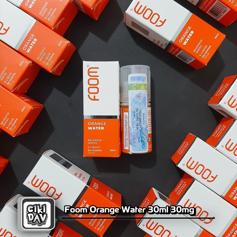 Jual FOOM Orange Water salt nic 30ml eliquid | Shopee Indonesia