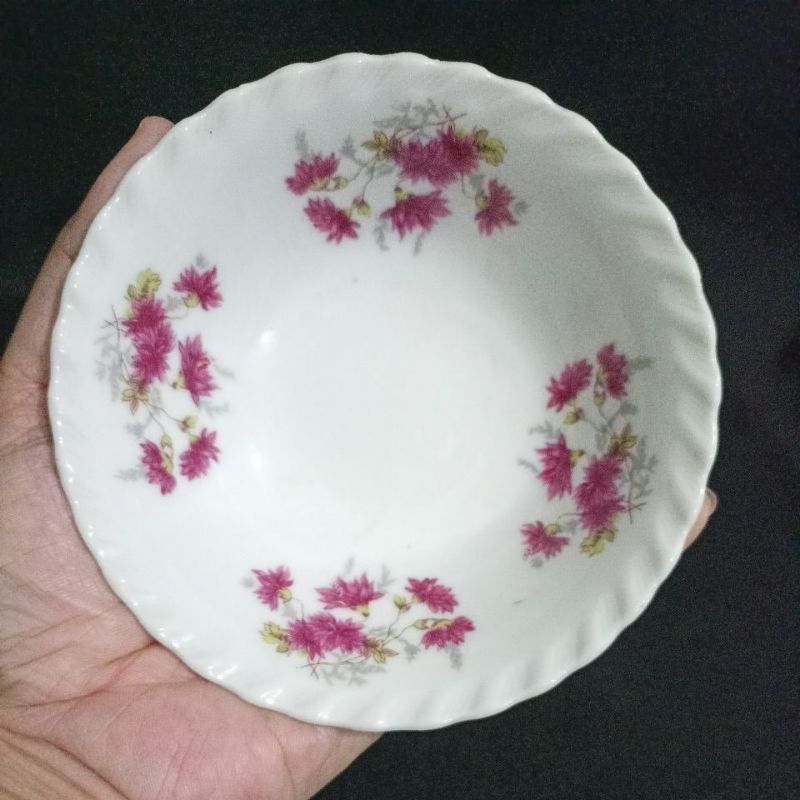 Jual 1pcs Mangkok mini jadul bunga Seruni d12 | Shopee Indonesia