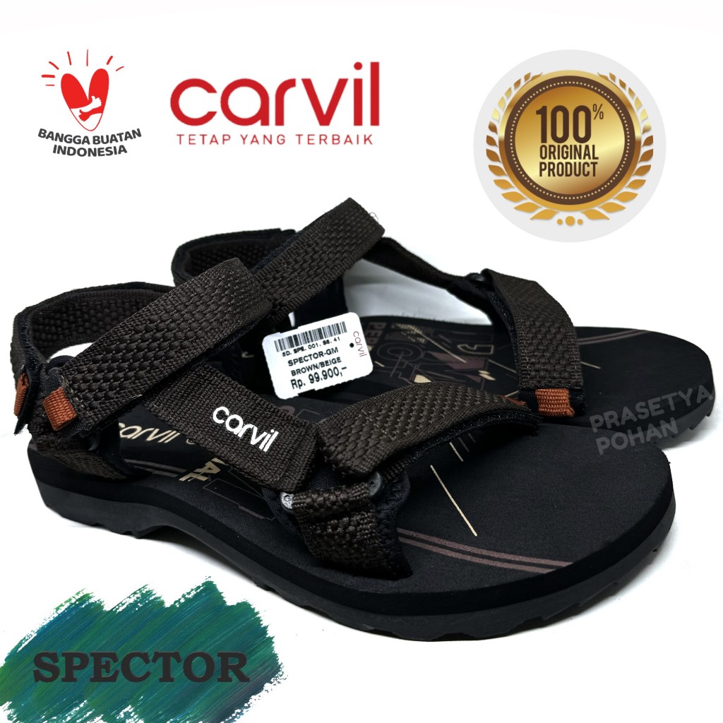 Jual Sandal Gunung Pria Carvil Original Anti Air - Sendal Gunung Carvil ...