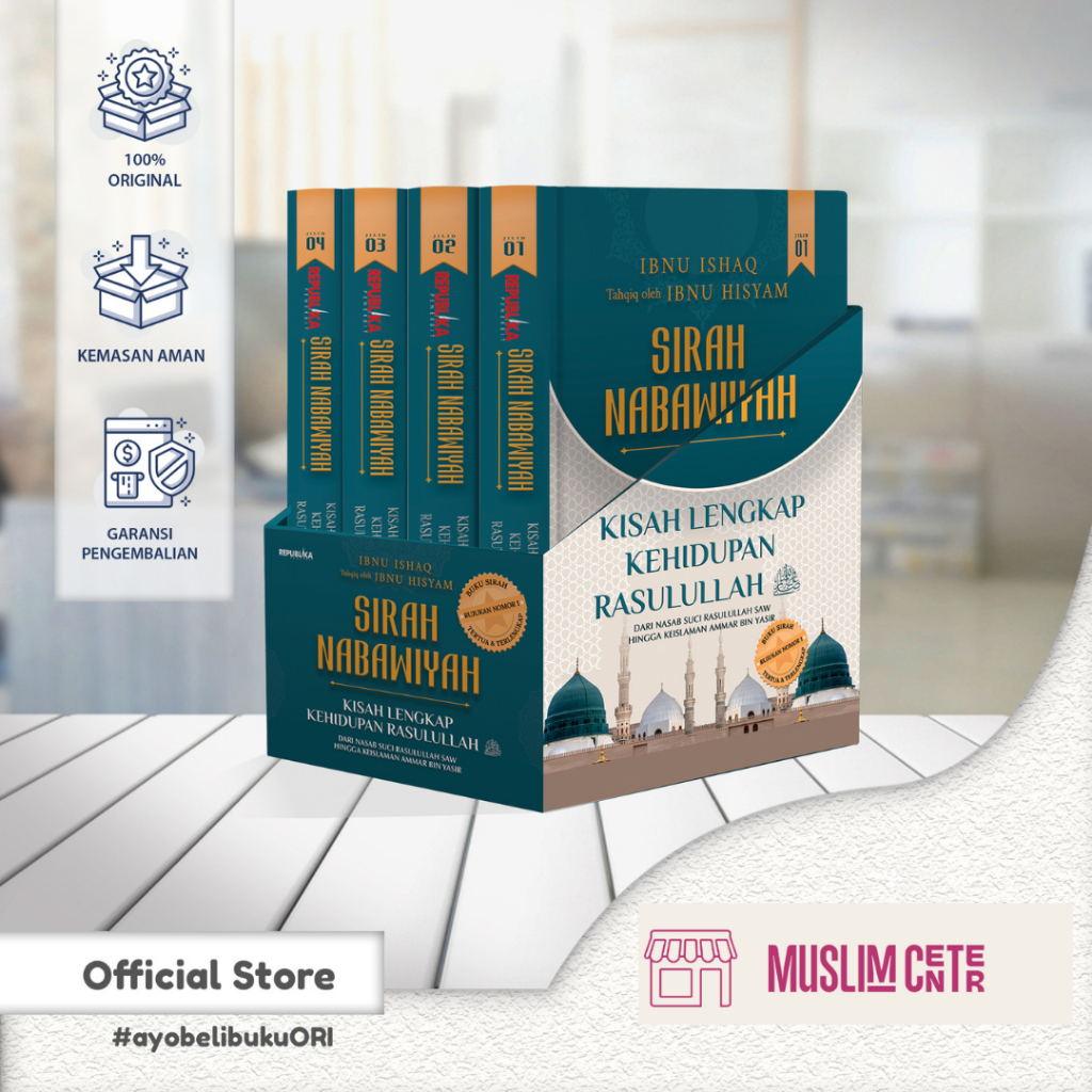 Jual Seri Sirah Nabawiyah, Kisah Lengkap Kehidupan Rasulullah Saw. (4 ...