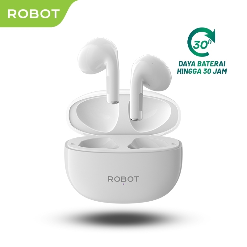 Jual Headset Bluetooth Robot T50 TWS Airbuds Original True Wireless ...