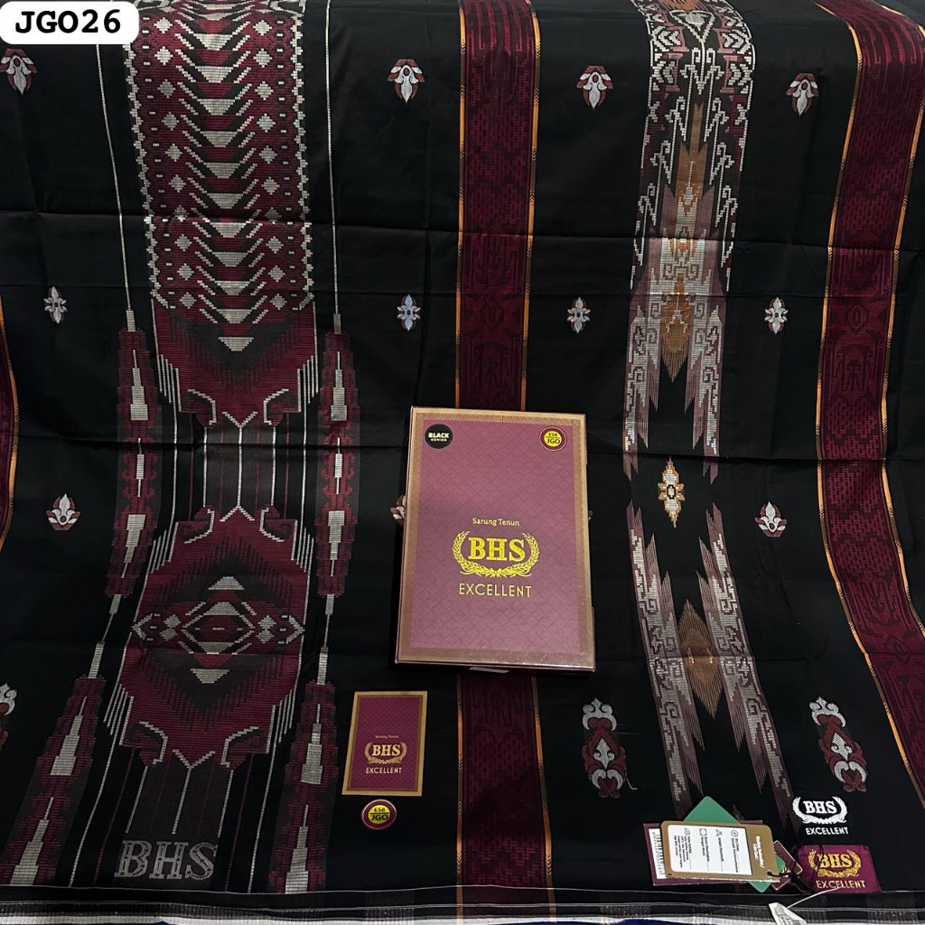 Jual Sarung BHS Excellent JACQUARD Gold Motif E58 JGO Original Full ...