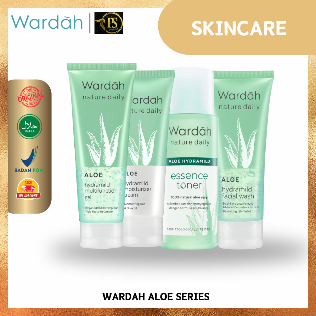 Jual Wardah Nature Daily Aloe Hydramild | Wardah Nature Daily All ... Jual Wardah Nature Daily Aloe Hydramild | Wardah Nature Daily All ...