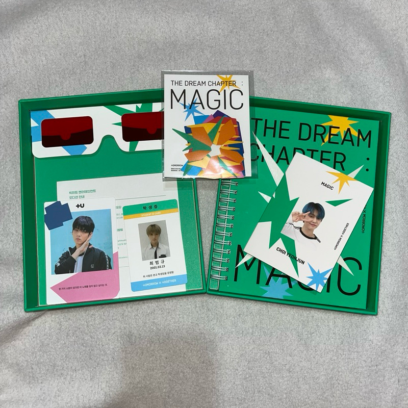 Jual [OFFICIAL] ALBUM THE DREAM CHAPTER : MAGIC TXT UNSEALD (POLAROID ...