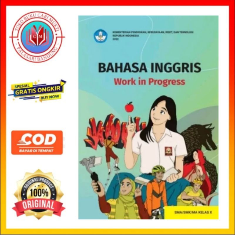 Jual Buku Siswa Bahasa Inggris Work In Progrees Untuk Sma Kelas 10