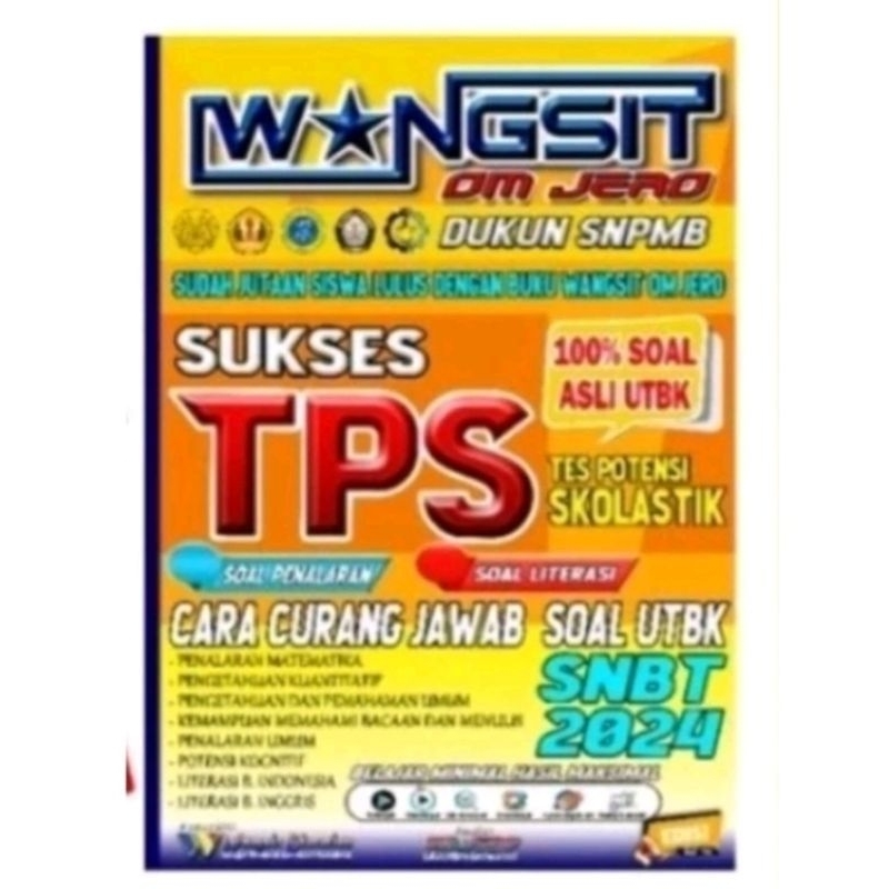 Jual wangsit om jero tps snbt 2024 | Shopee Indonesia