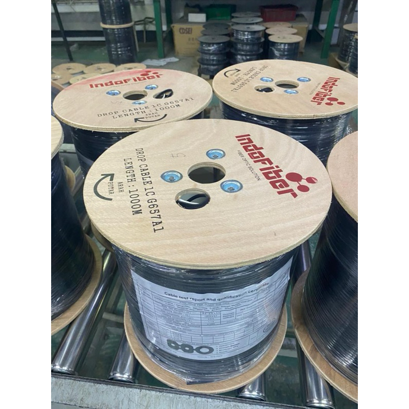 Jual kabel dropcore 1core 3seling/ FTTH kabel fiber optik 1core ...