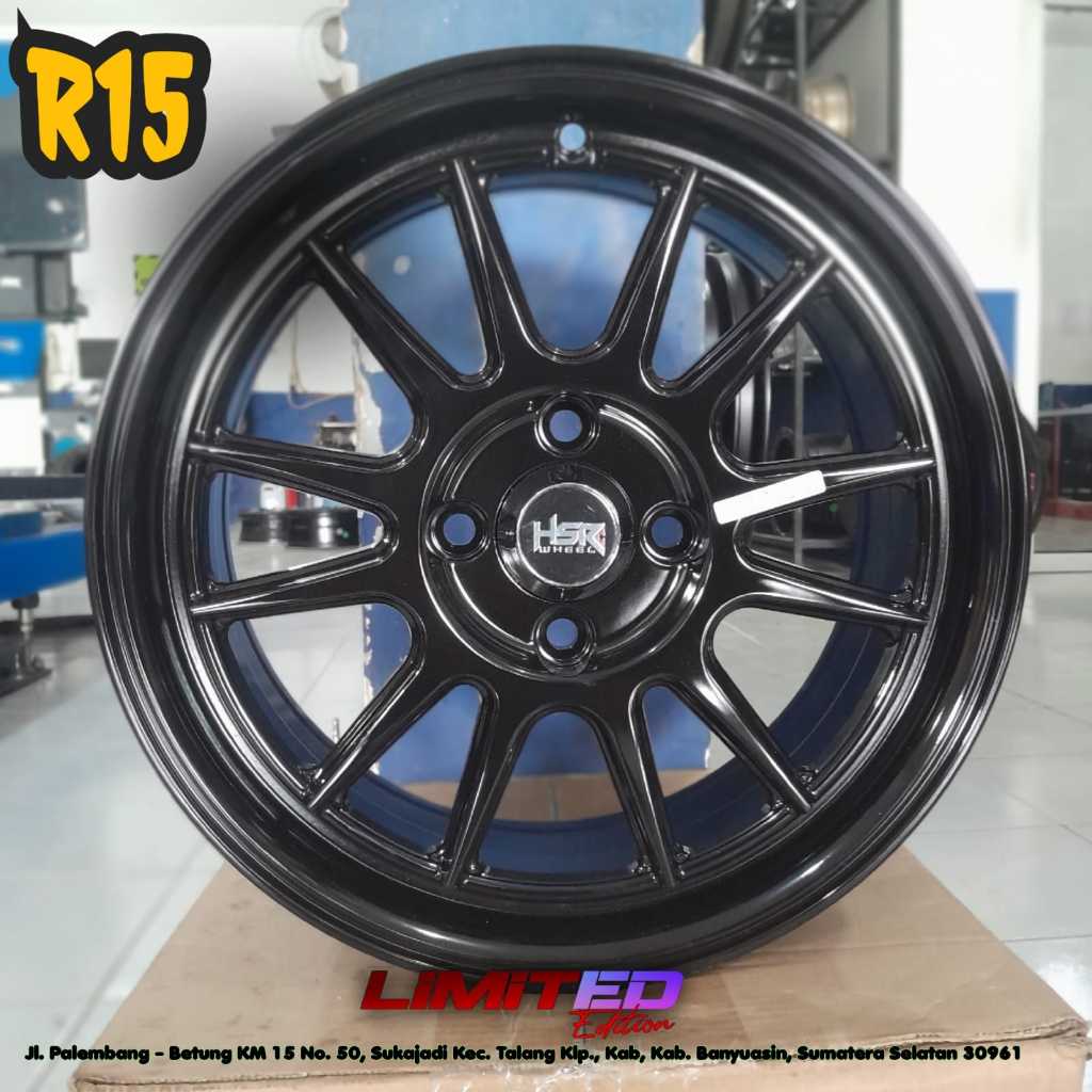 Jual Velg Mobil R15 HSR ENDE Bisa Untuk Mobilio Agya Cayla Sigra Brio Etios Dall Pelek Racing ...
