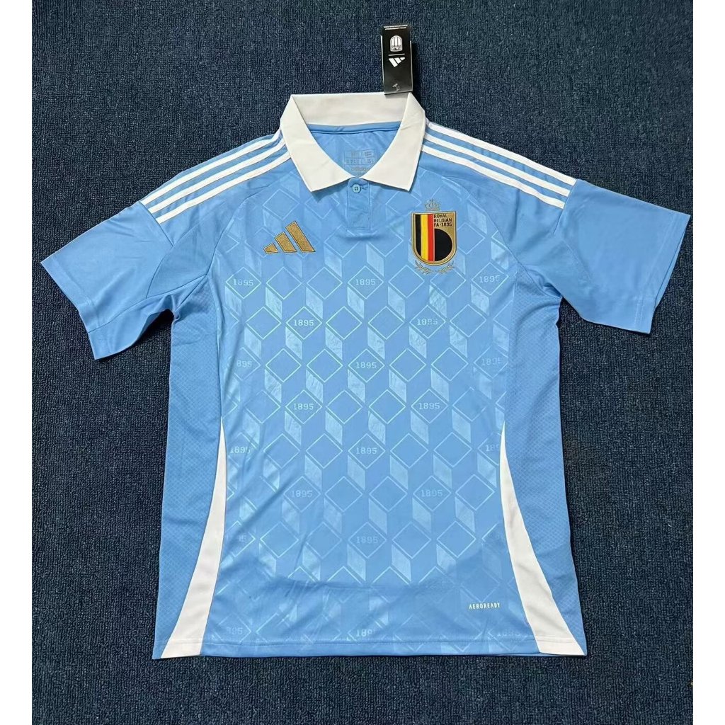 Jual JERSEY BELGIA AWAY EURO 2024 BAJU JERSEY BOLA EURO 2024 | Shopee ...