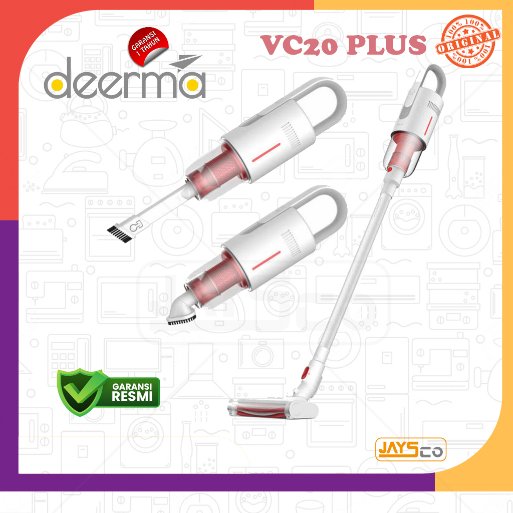 Jual Deerma VC20 PLUS Wireless Vacuum Cleaner Penghisap Debu | Shopee ...