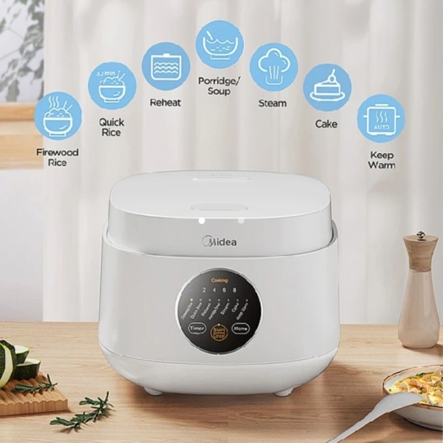 Jual Midea Digital Rice Cooker 5 Layer and 7 Preset Menu MBFB30M161 ...