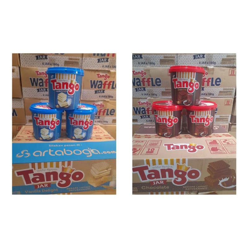 Jual Wafer Tango Jar (Ember) 240 g | Shopee Indonesia