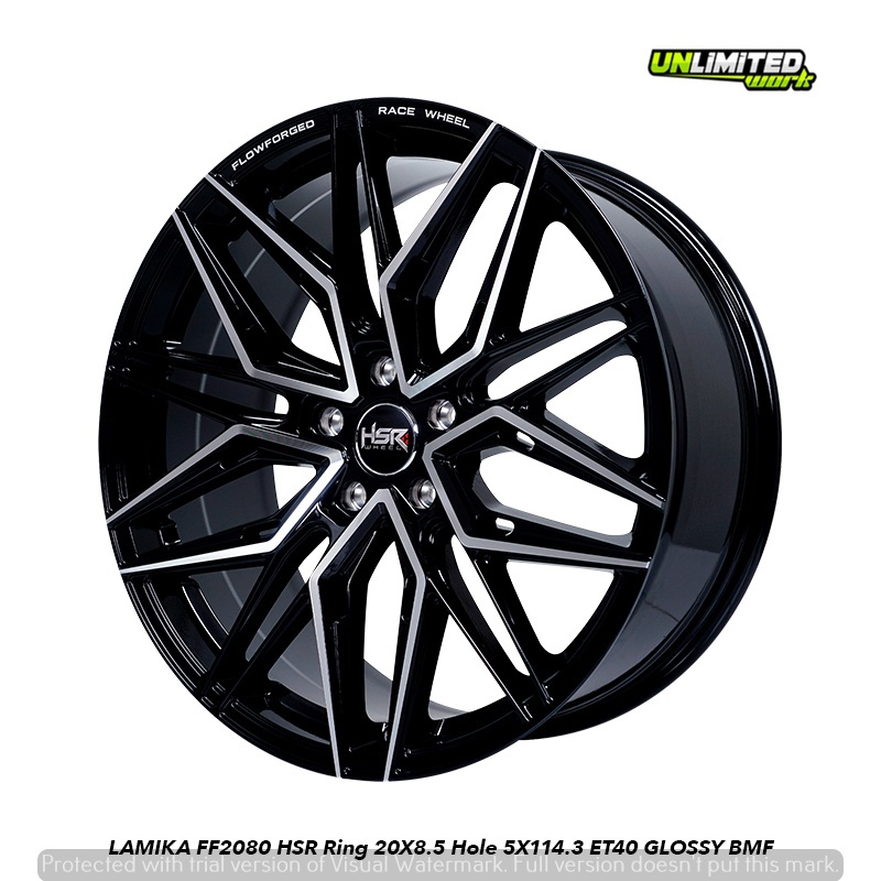 Jual Velg Mobil Ring 20 Xtrail Crv Innova Zenix Baud 5X114 Tipe LAMIKA ...