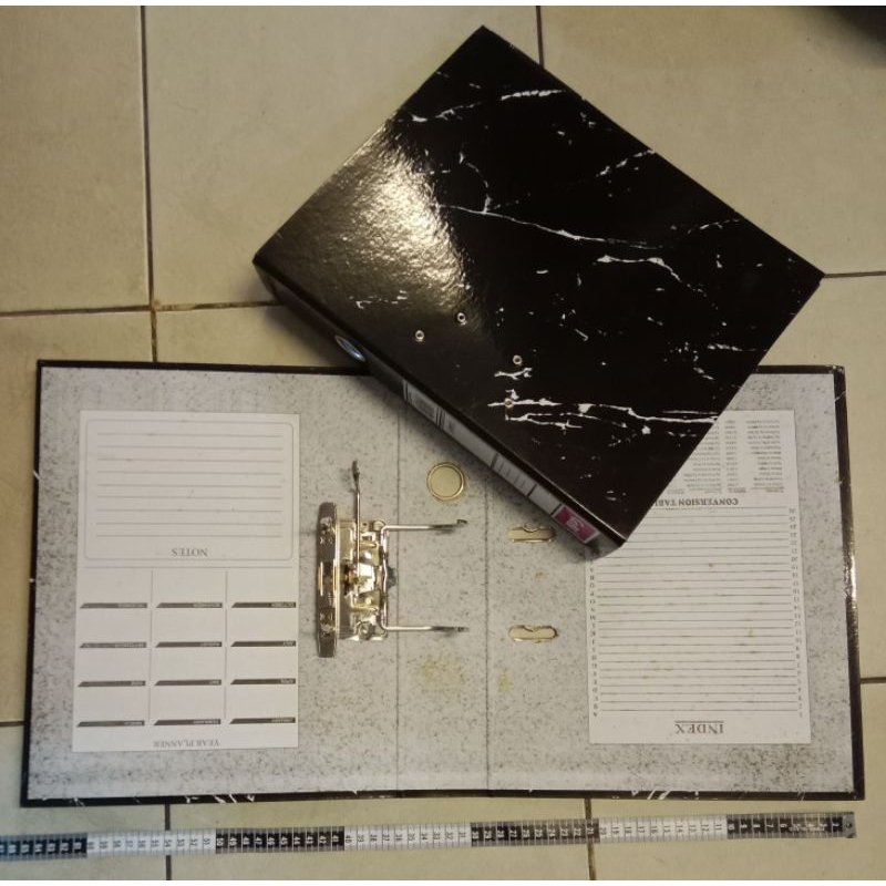 Jual MAP ORDNER BINDER DOKUMEN KERTAS FILE BERKAS HARDCOVER RING ...