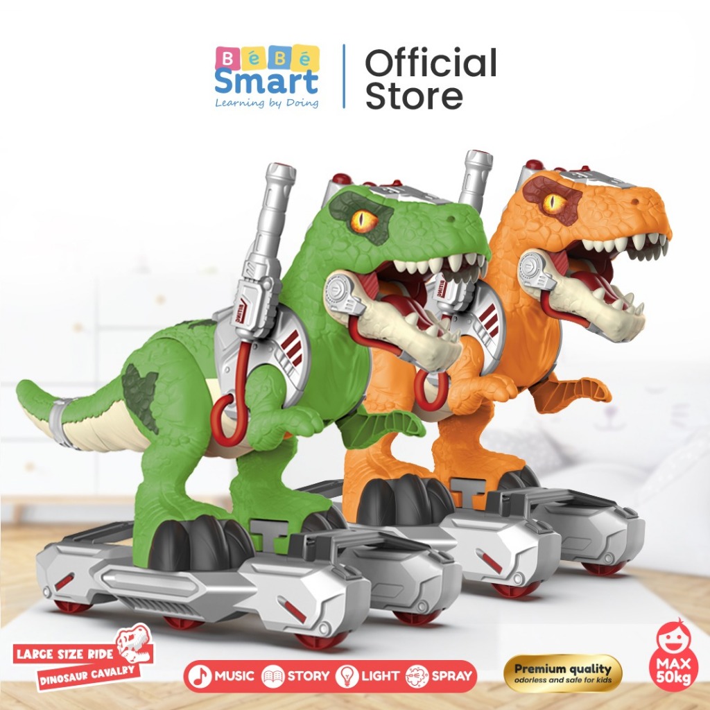 Jual BEBE SMART Dino Adventure Ride On / Dinosaurus Bisa Dinaiki ...