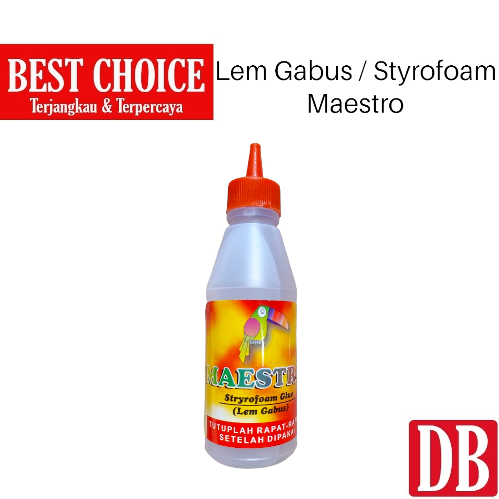 Jual Lem Styrofoam / Lem Gabus Maestro (1pcs) | Shopee Indonesia