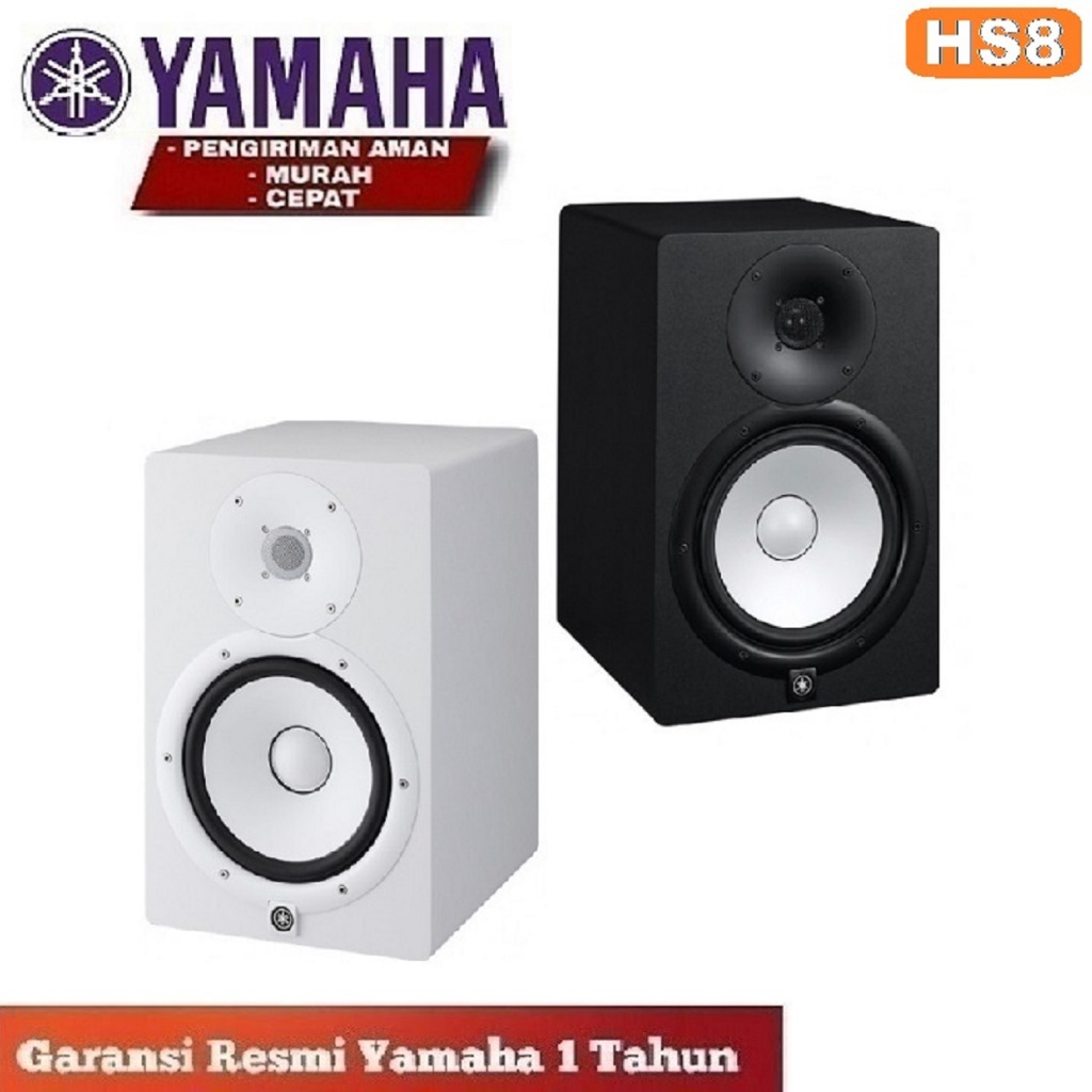 Jual YAMAHA HS-8 / Yamaha HS8 Speaker Monitor Aktif 8" inch (ORIGINAL ...