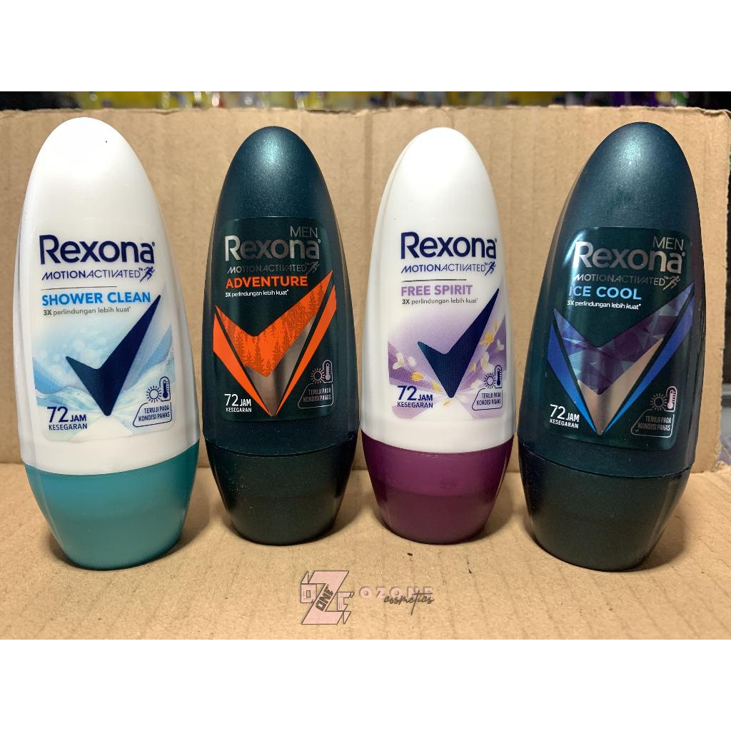 Jual REXONA DEODORANT ROLL ON MOTION ACTIVATED | Shopee Indonesia