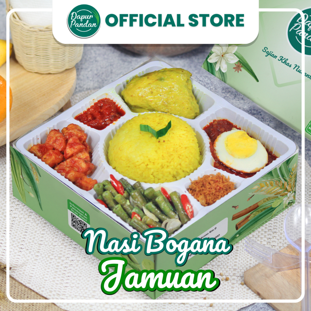 Jual Nasi Bogana Jamuan Nasi Box Lunch Box Ready Cepat Terenak | Shopee Indonesia