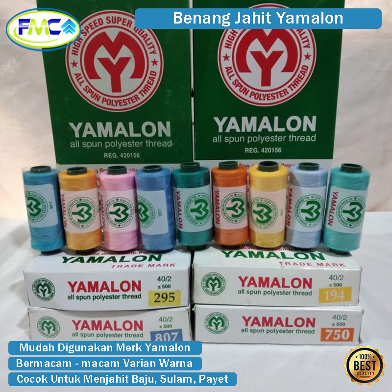 Jual Benang Jahit Yamalon Warna Peralatan Menjahit Benang Permak Baju ...