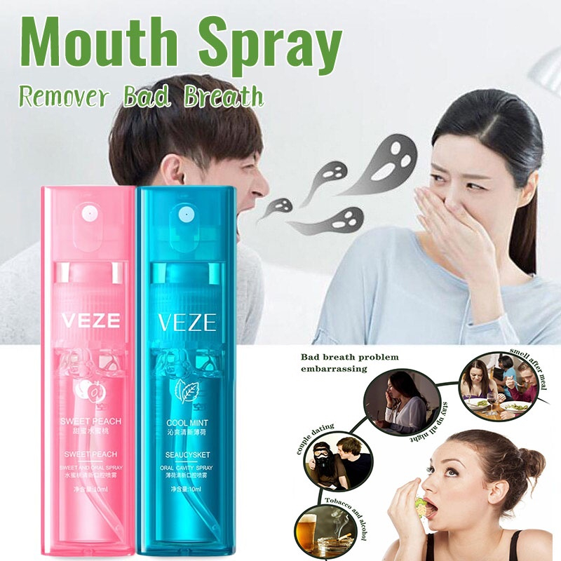 Jual 【Cod 100% Ori】Veze Refreshing Mouth Spray Dan Nafas Wangi ...