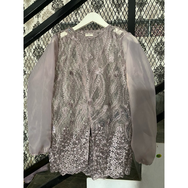 Jual outer organza / outer kondangan / outer brukat / baju kondangan ...