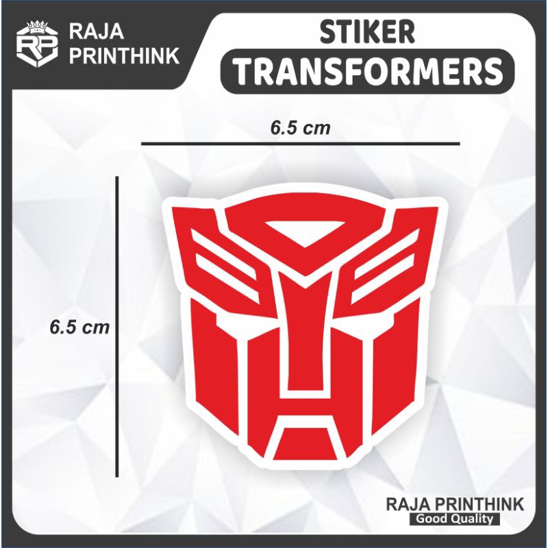 Jual Sticker Stiker Transformers Transformer / Stiker Transformer ...