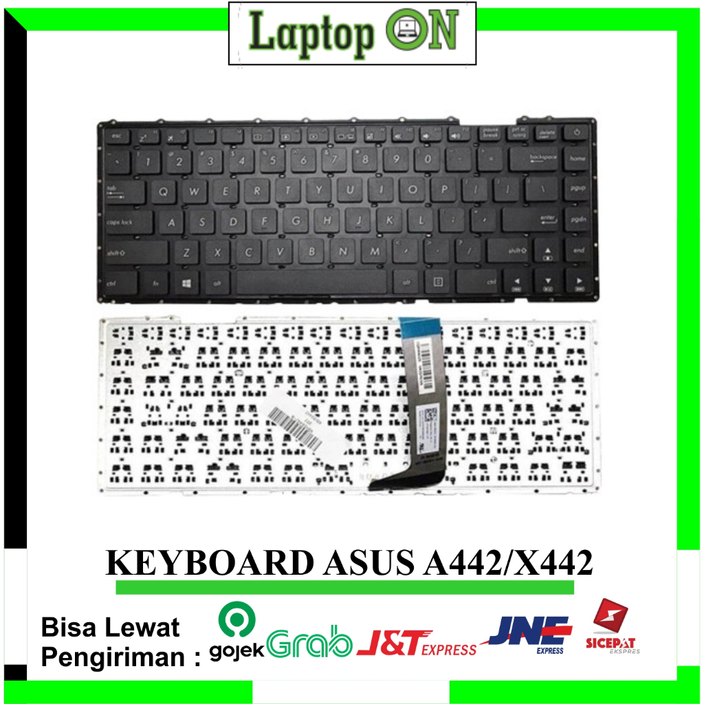 Jual Keyboard Original Laptop Asus A442 A442U A442UA A442UF A442UQ ...