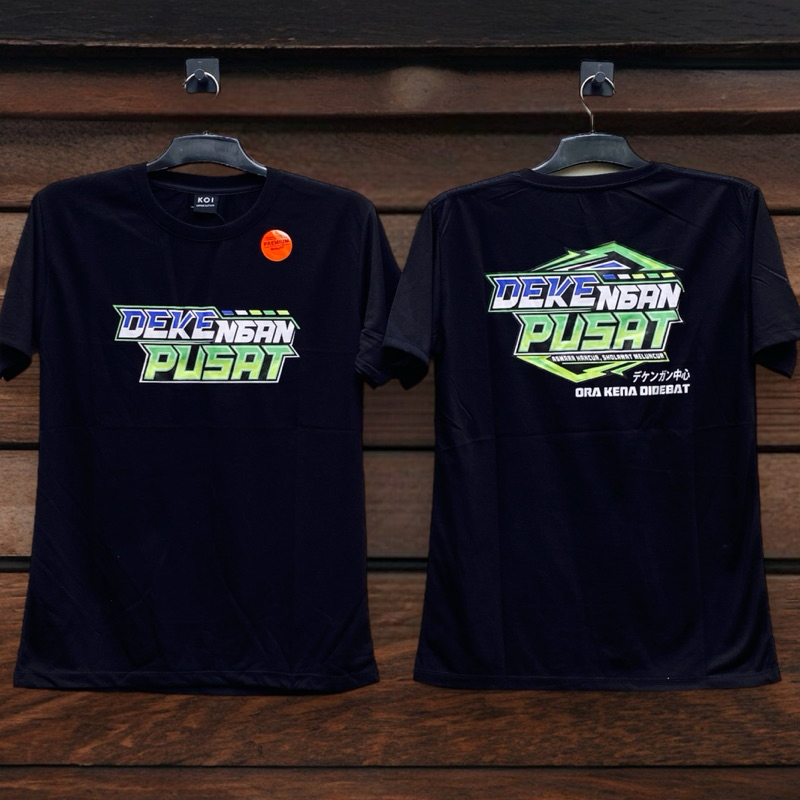 Jual Dkp004 Kaos Distro Pria Sablon Tulisan Dekengan Pusat Depan Belakang Size L Katun Combed ...