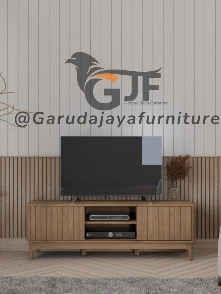 Jual MEJA TV / MEJA LIVINGROOM MINIMALIS WAHANA TEAK RAK + LACI MONZA ...