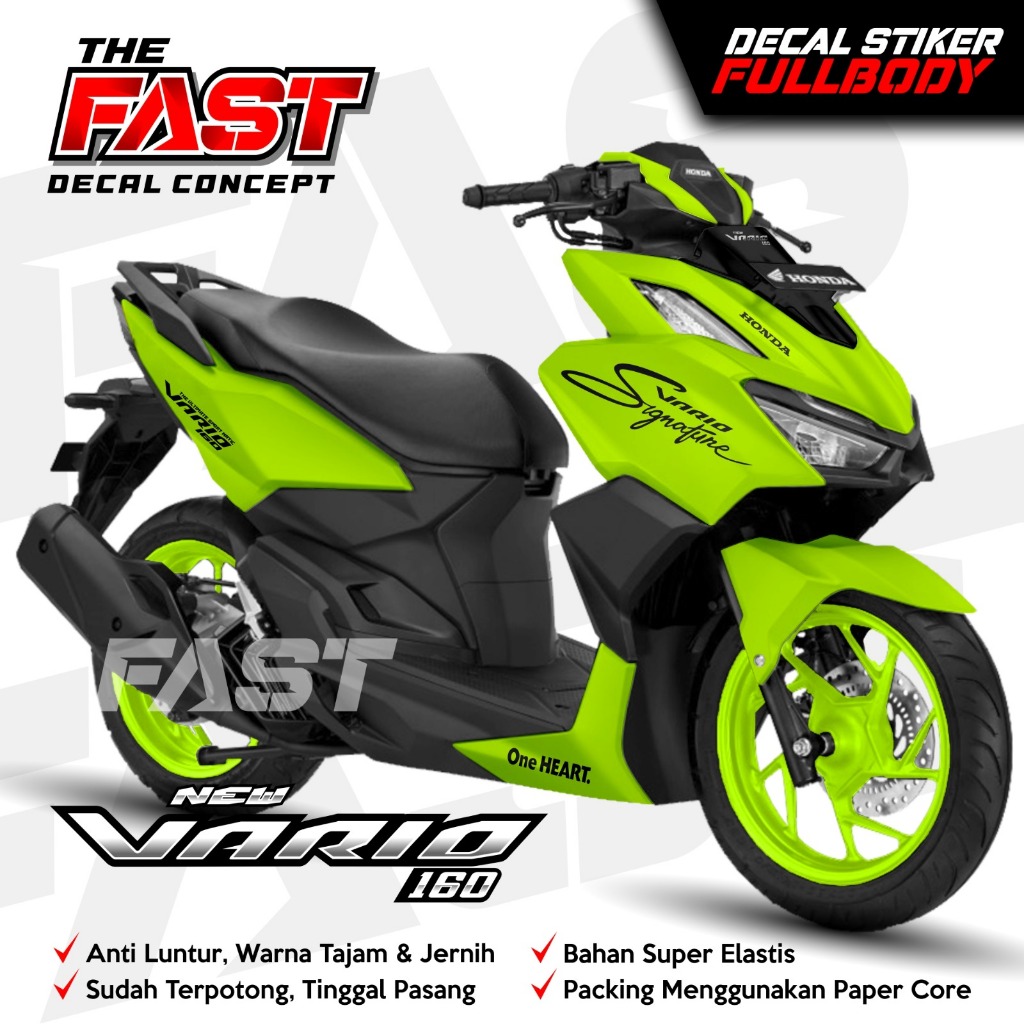 Jual decal vario new 160 2022 Polosan Racing stiker striping vario 160 ... Jual decal vario new 160 2022 Polosan Racing stiker striping vario 160 ...