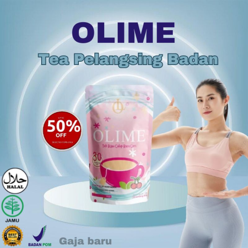 Jual Olime Slimming Tea | Olime Teh Hijau | Teh Pelangsing Herbal Alami Detox Tea Pelangsing ...