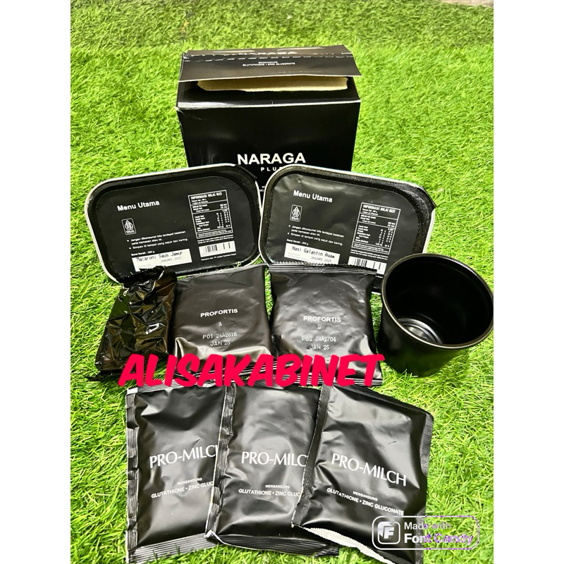 Jual RANSUM PAKET NARAGA PLUS Makanan TNI EXPIRED 30 November 2024 ...