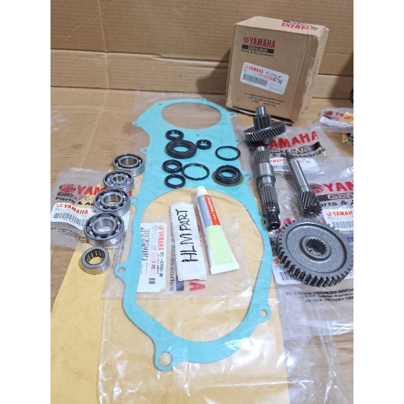 Jual Gigi rasio gardan set 5TL plus bearing rasio gardan paking cvt ...