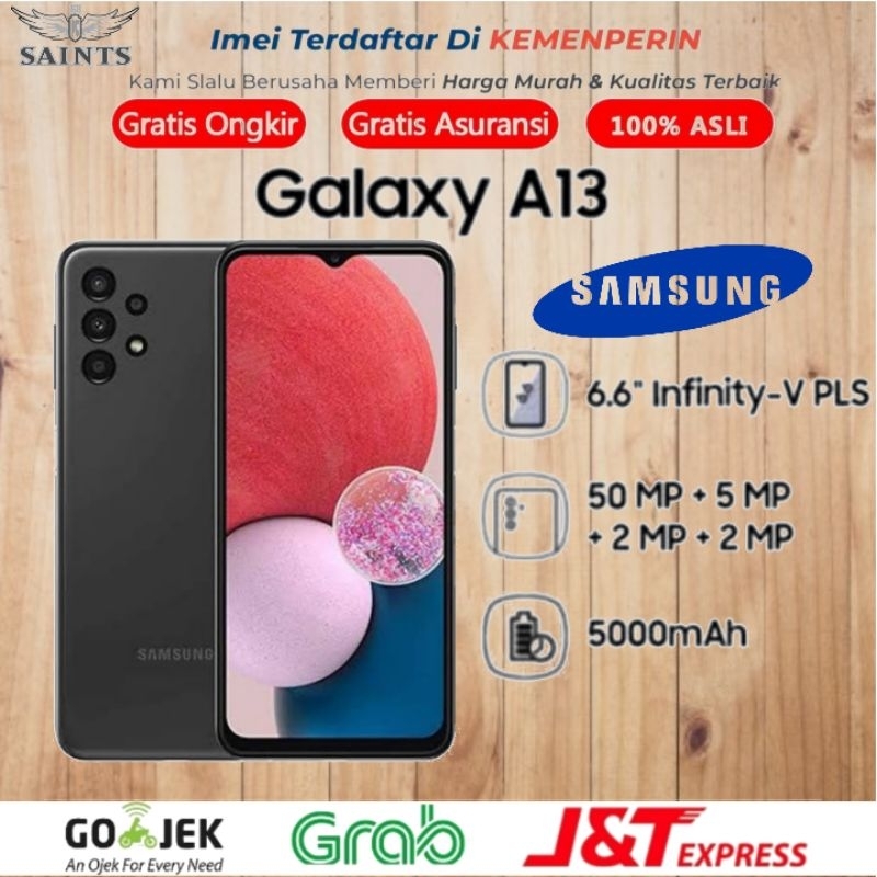 Jual Samsung Galaxy A13 Ram 4GB Memory 64GB 4/64GB Garansi Resmi ...