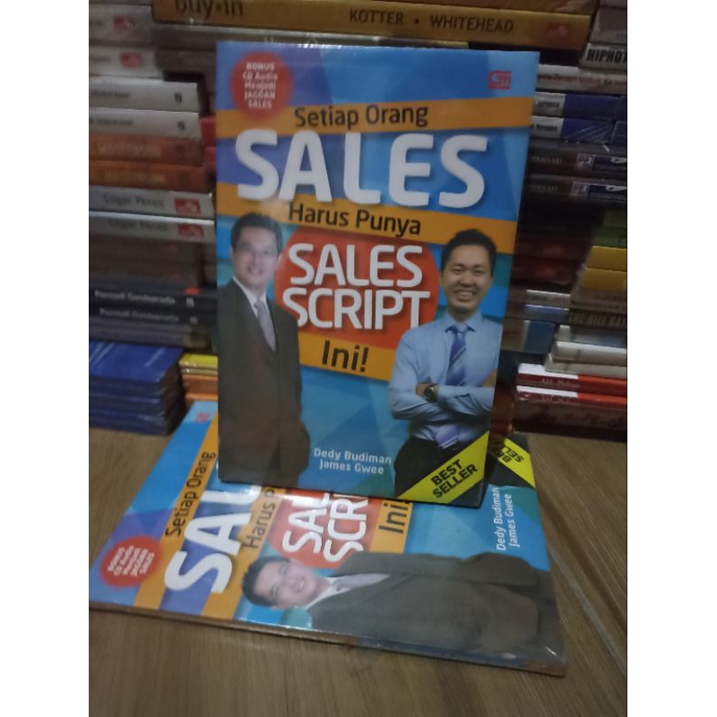 Jual buku setiap orang sales harus punya salaes script | Shopee Indonesia